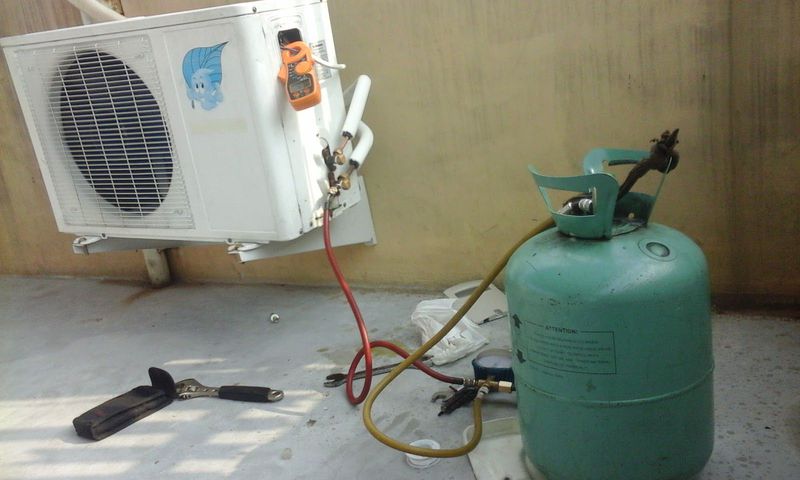 Pengisian Gas Freon Ac Split
