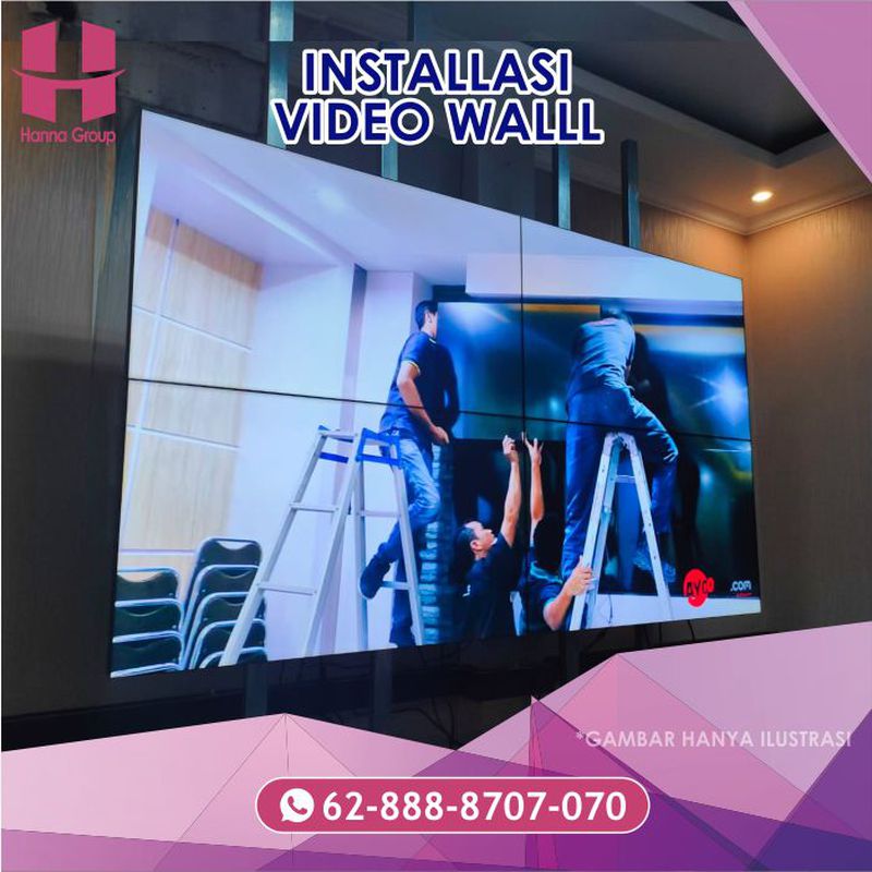 INSTALASI VIDEO WALL 2x2