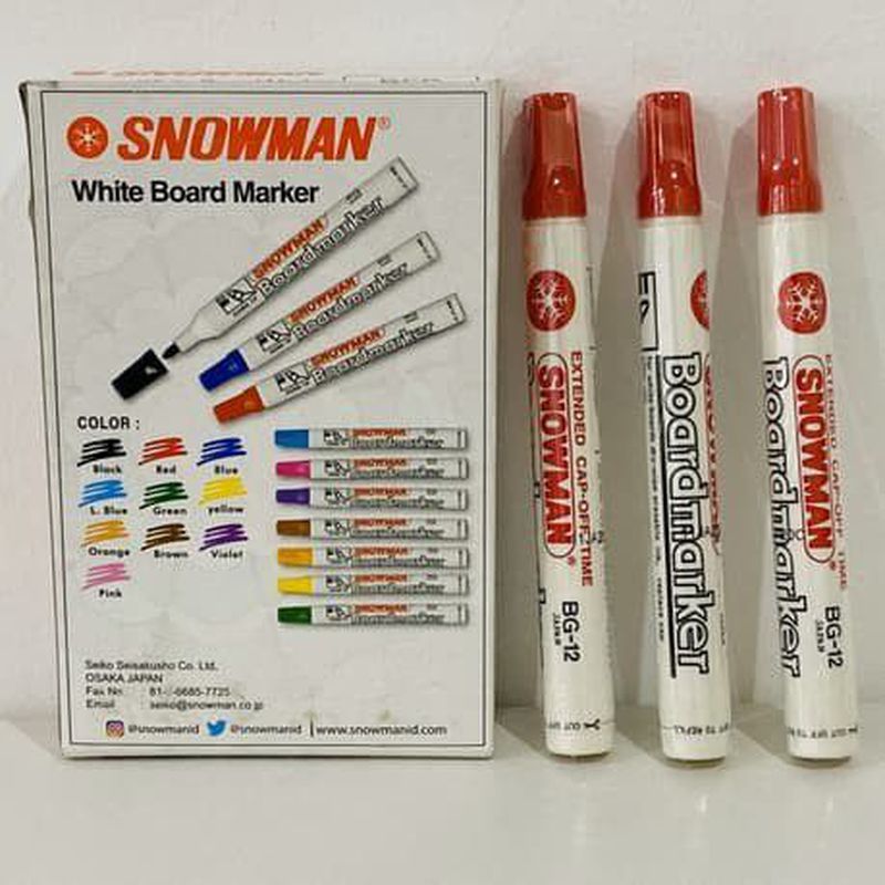 SPIDOL BOARDMARKER MERAH