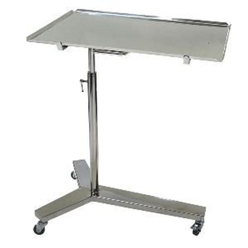 MEJA MAYO stainless steel 100x59x100 Cm