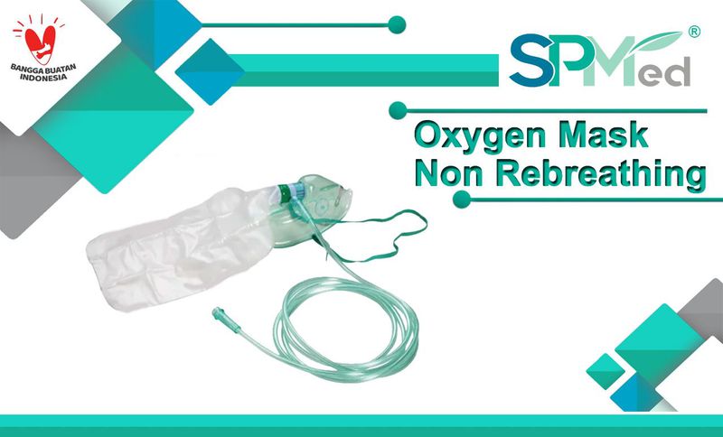 SPMed Oxygen Mask Non-Rebreathing - Adult