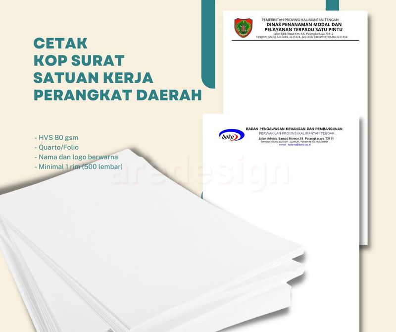 Kop Surat Berwarna SKPD