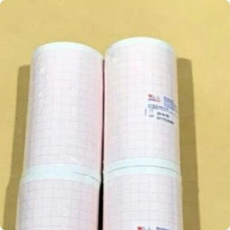 Kertas EKG/ECG Roll Merk Sonomed 80 MM X 25 M X 16 MM Roll