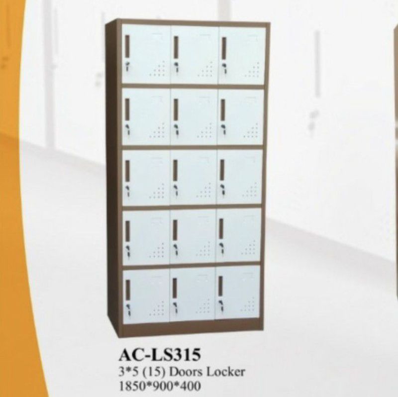 LEMARI LOCKER 15 PINTU