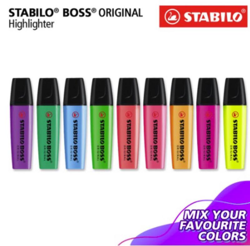STABILLO BOSS - Hijau