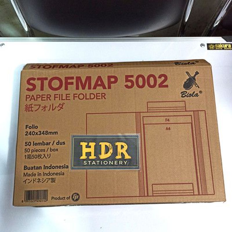 Map Folio (F4) Bahan Buffalo