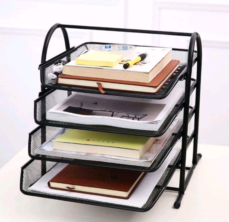 Rak dokumen kertas 4 susun