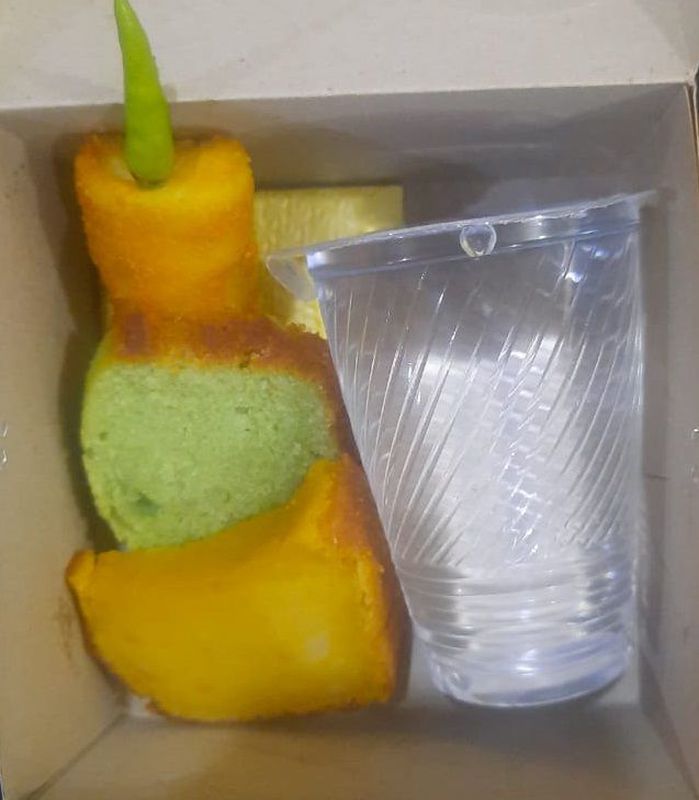 Snack box, kue box, kue basah, kue tradisional