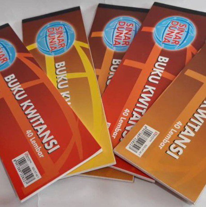 Buku Kwitansi Besar isi 40 lembar