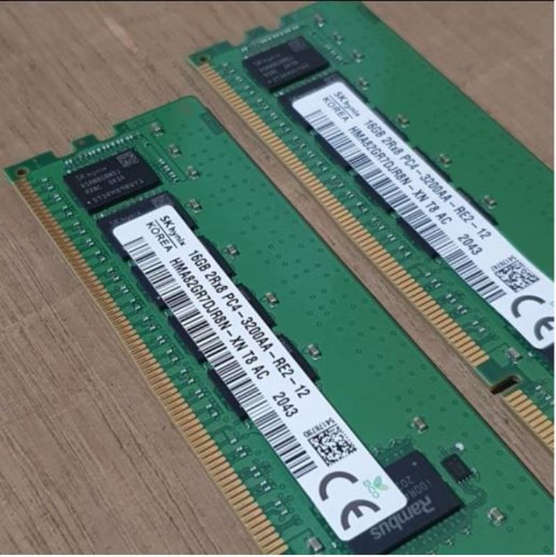 SK Hynix 16GB ECC REG 2Rx8 PC4-2666 RDIMM DDR4 2666Mhz HMA82GR7AFR8N ...