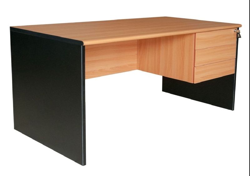 HARIS OFFICE DESK BEECH