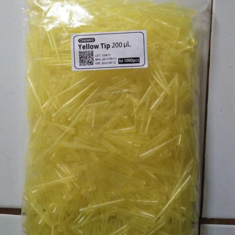 OneMed Yellow tip 1000's