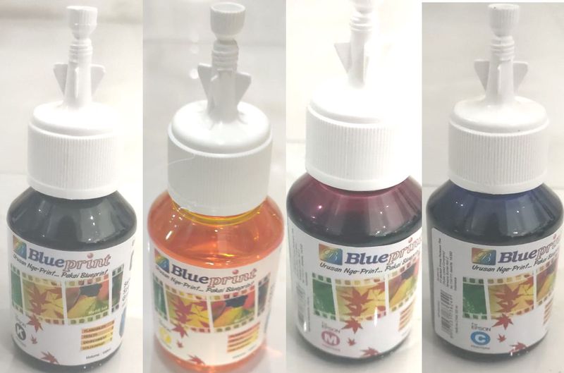 Tinta Printer EPSON BLUE PRINT - Merah