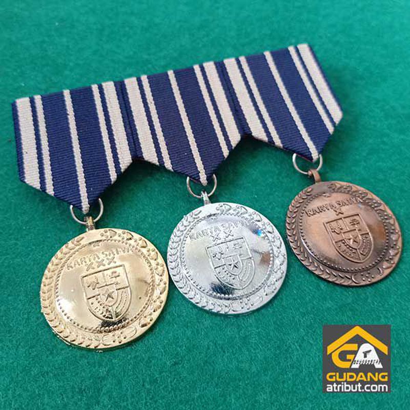 Satya Lencana ASN PNS 30 20 10 Tahun Untuk Baju PDU Kualitas Terbaik ...