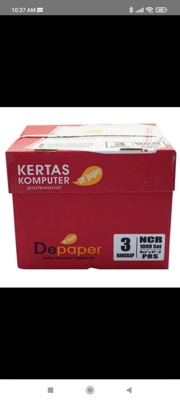 kertas NCR 3 ply depaper
