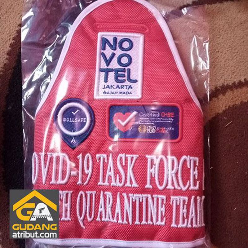Ban Lengan Custom Perusahaan NOVOTEL HOTEL SATGAS by Gudang Atribut