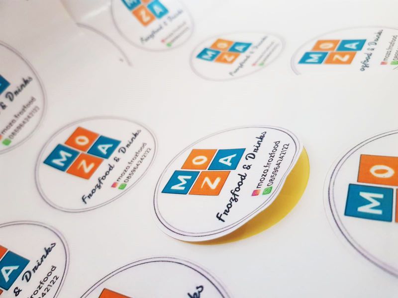 paket sticker label ukuran sedang