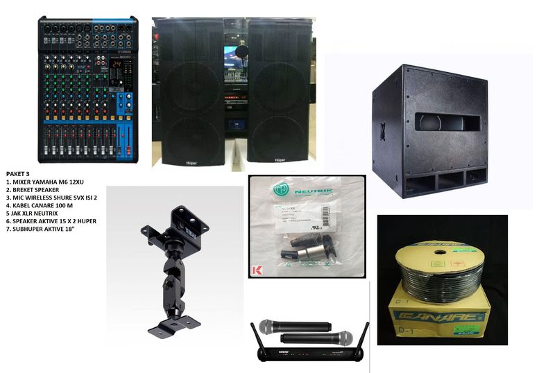 SOUND SYSTEM PAKET 3