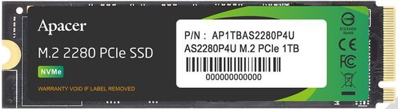 SSD NVMe PCIe 1TB Apacer