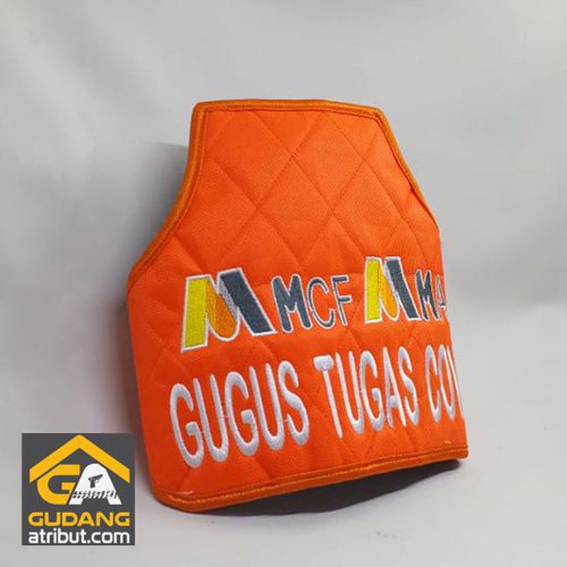 Ban Lengan Custom Perusahaan BANK MEGA MCF MAF SATGAS by Gudang Atribut