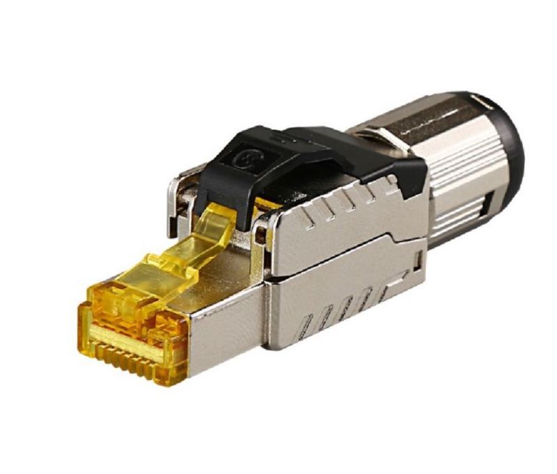 Toolless Field Termination plug RJ45 Connector Shielded
