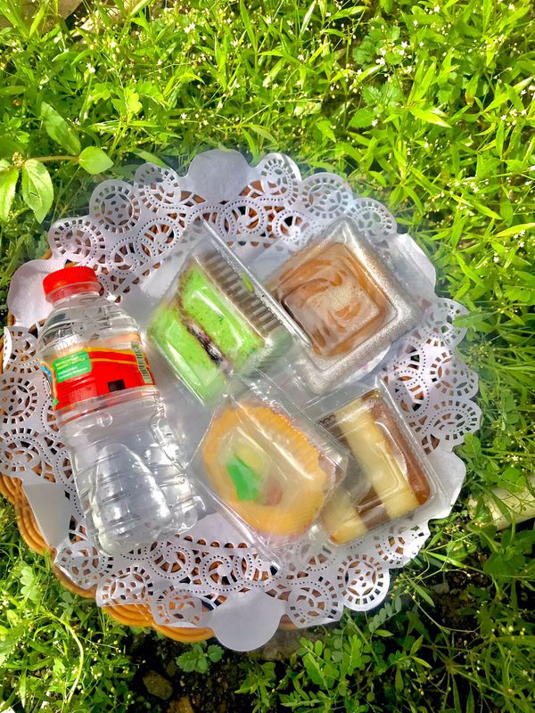 kue box kotak bersih dan hygienis - Puding Dan Buah