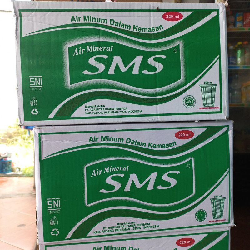 Air Mineral Botol SMS