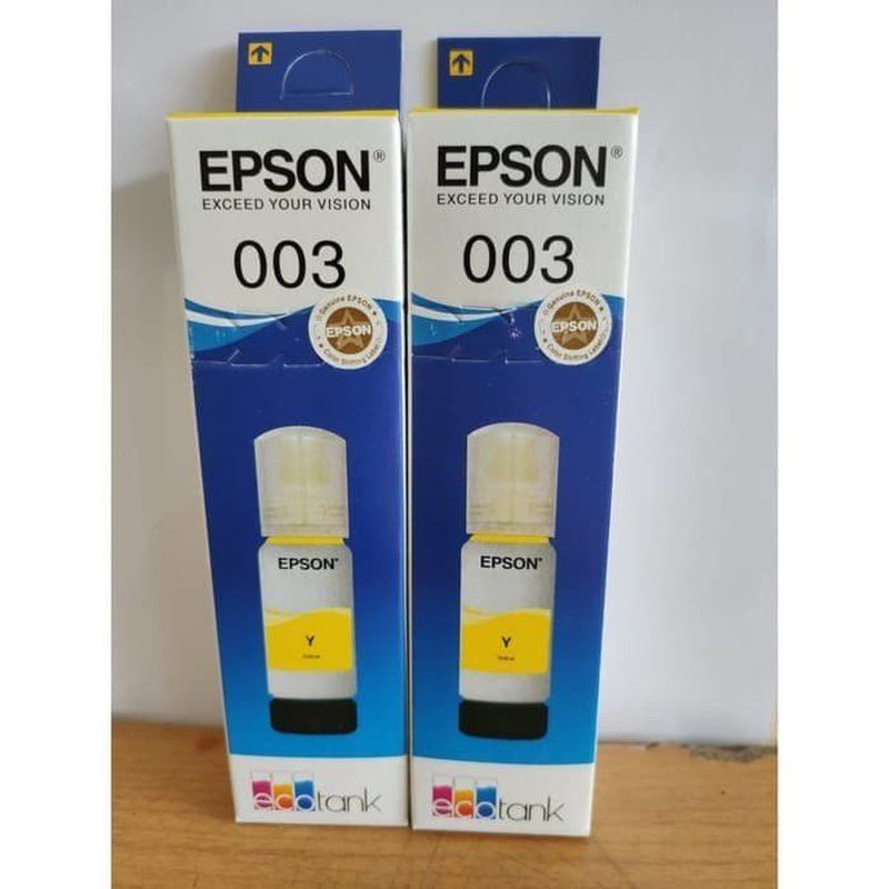 TINTA PRINTER ORIGINAL KUNING 003