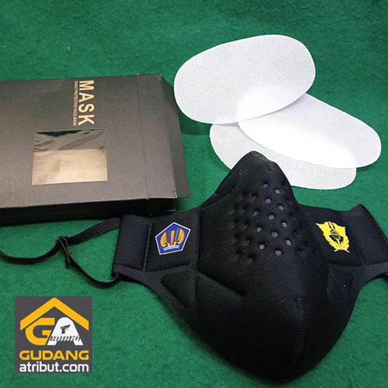 Masker Model Tomo Custom Logo Bea Cukai Jawa Barat PERUSAAN KEMENKUMHAM ...