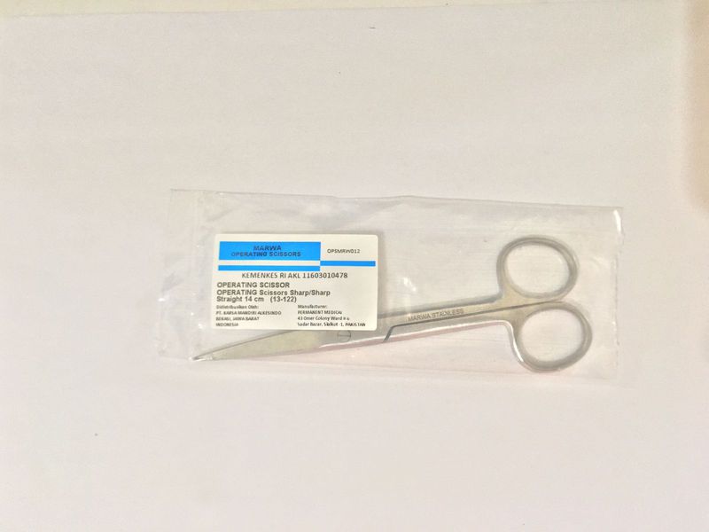 MARWA Iris eye Scissors curved