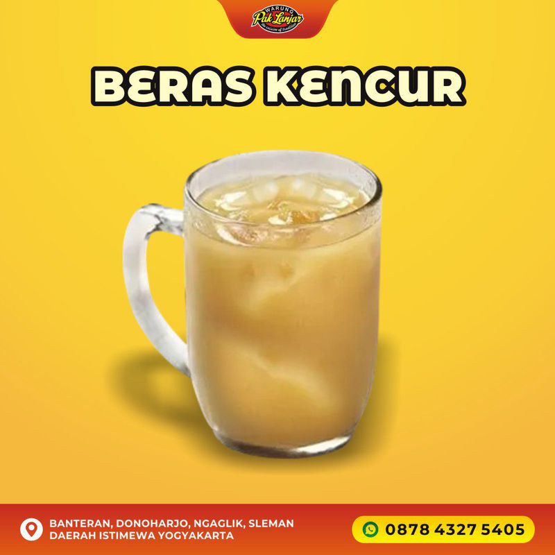 MINUMAN BERAS KENCUR