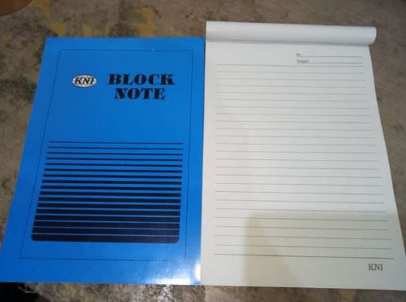 Buku Block Note Premium