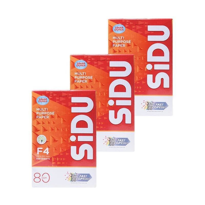 Kertas HVS Sinar Dunia SIDU F4 80 Gram