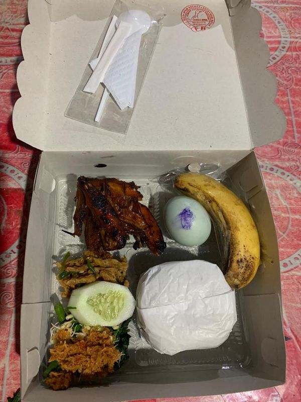 NASI BOX -AYAM BAKAR