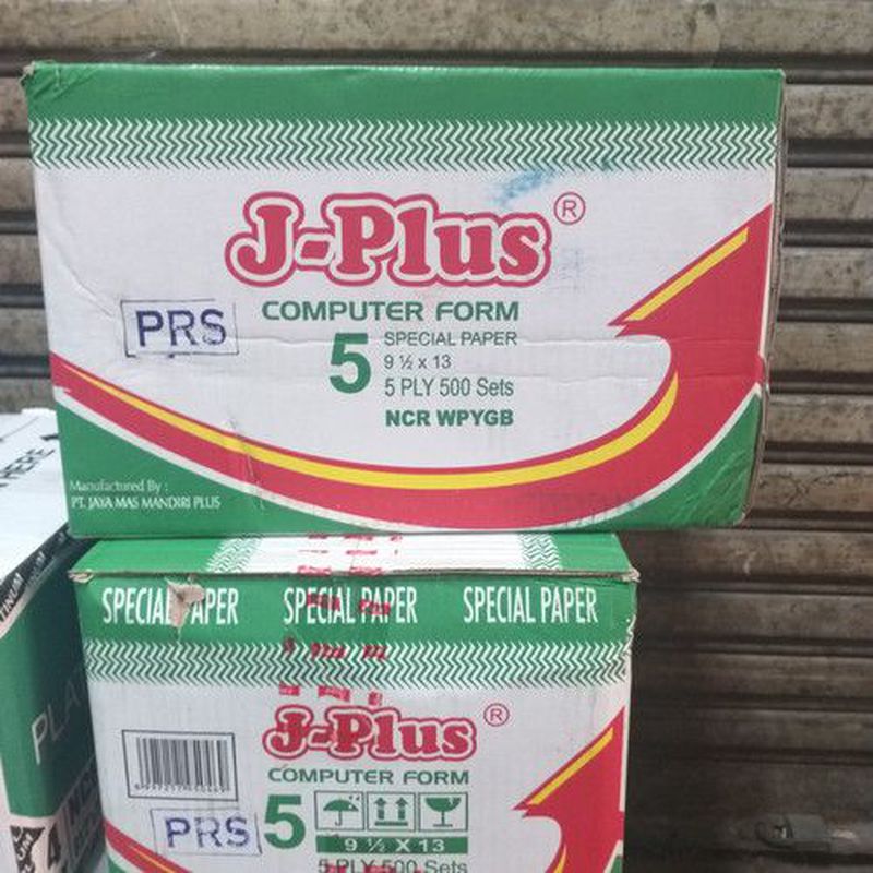 Kertas Continous Form 9,5x13x5ply NCR