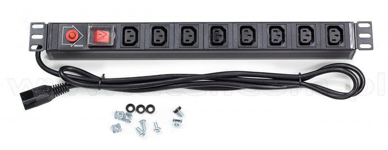 Abba PDU 12 Outlet / Power Distribution Unit 12 Hole 16A ABBA-RACK