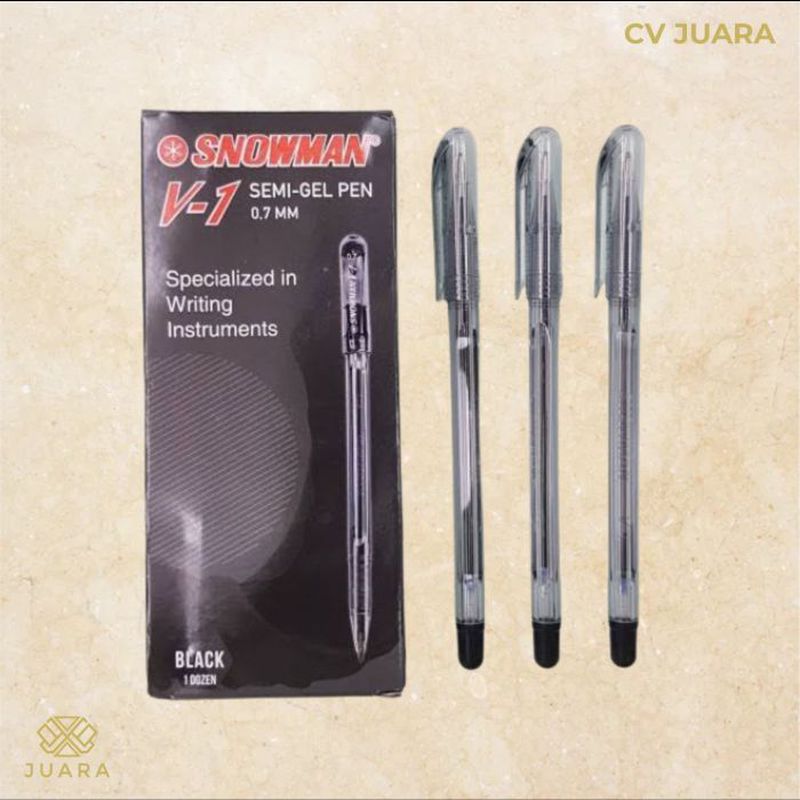 PEN / PULPEN SNOWMAN V1 - 0.7 / 1.0 mm
