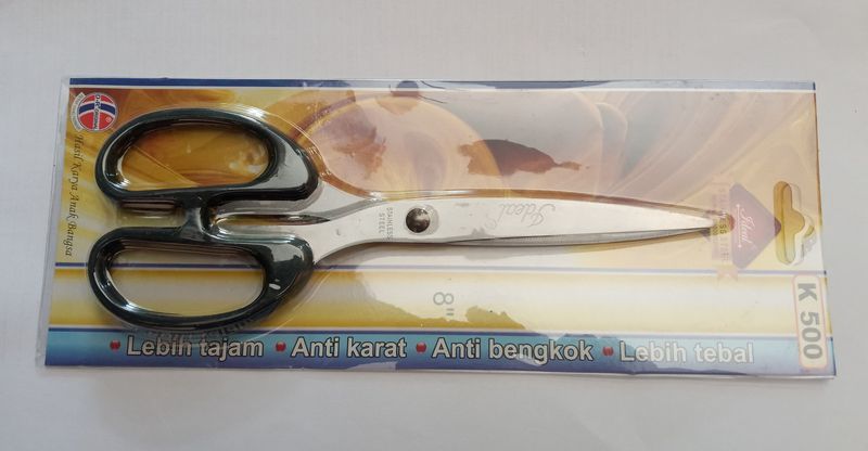 Gunting stainless steel K500 ukrn besar