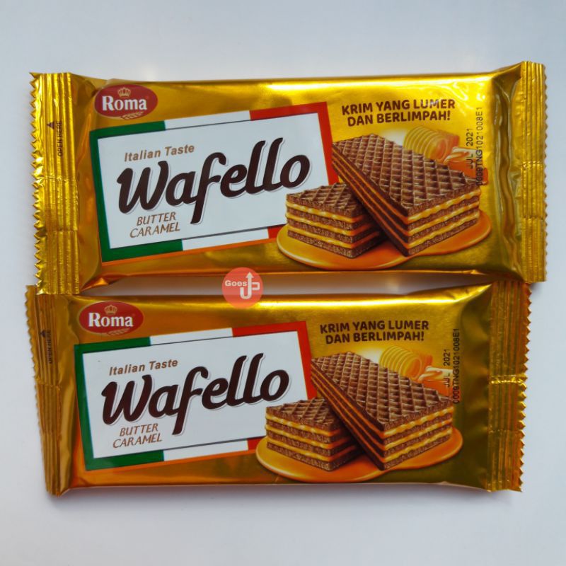 ROMA WAFELLO KARAMEL 17GR/PK10