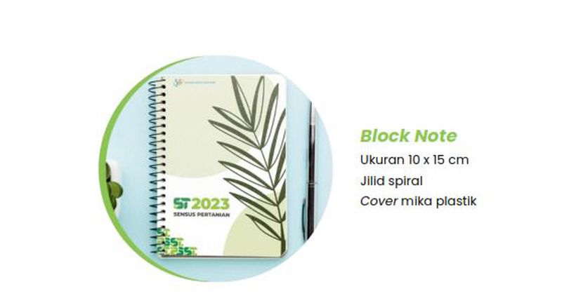 Bloknote Uk A6 Isi 40 Halaman + Jilid spiral ( Custom Design)