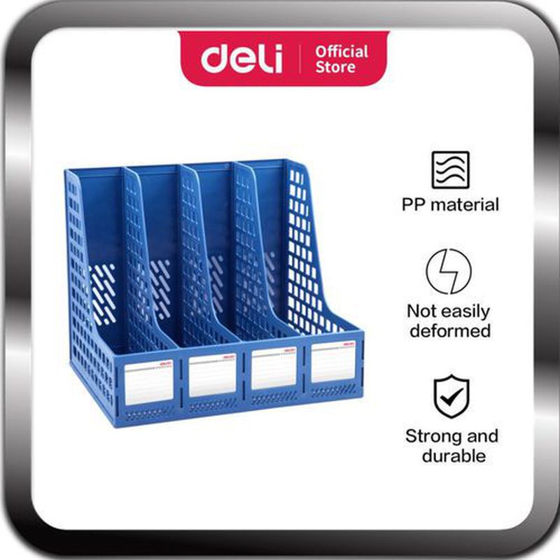 Box File Plastik Odner Sekat Berkas jumbo - Deli Sekat 4