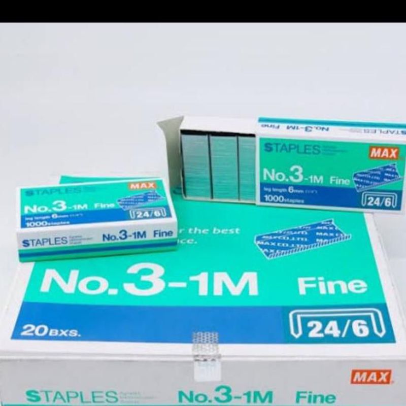 Isi / Refill Staples No.3 MAX