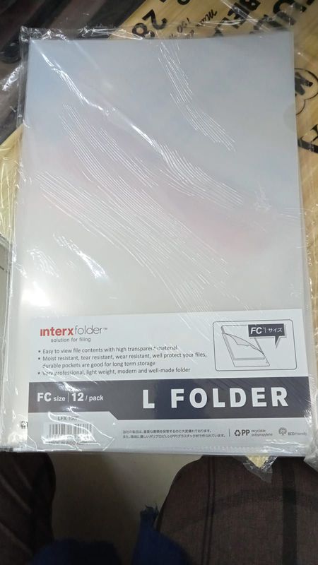 Inter x folder / Map L (lembar)