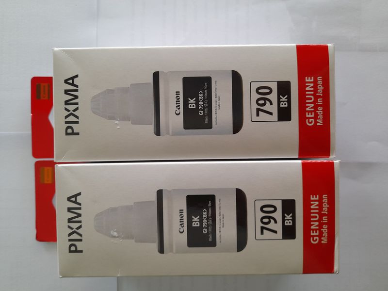 Tinta Printer Pixma Canon G1-790 Black/Hitam