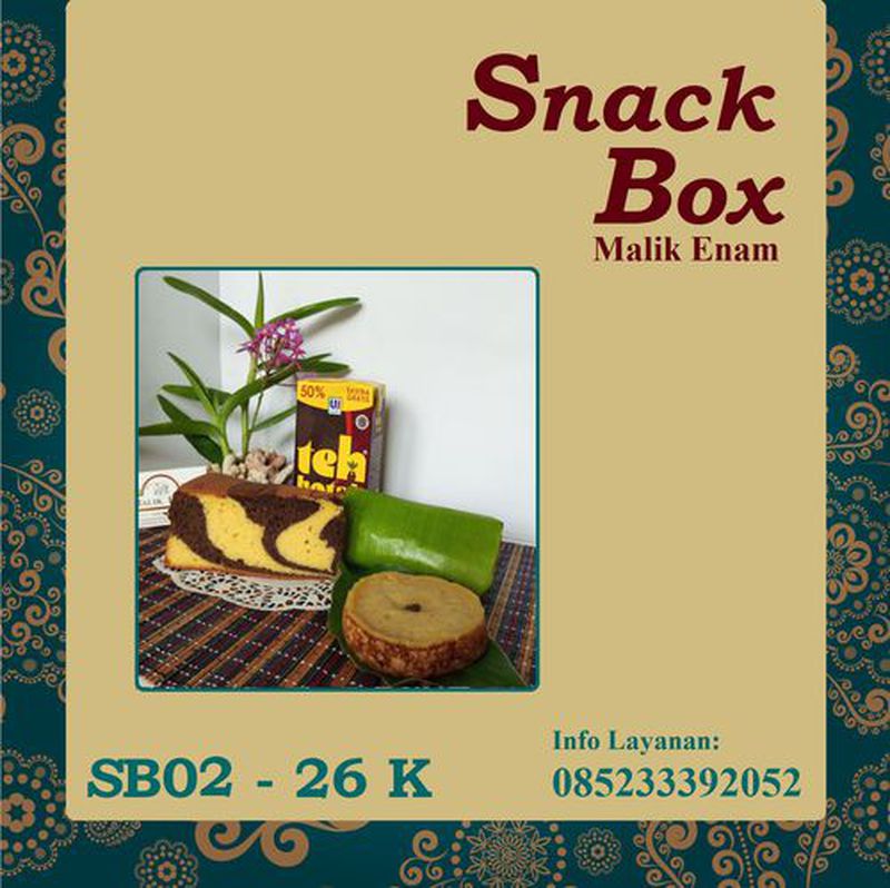 MALIK ENAM SNACK BOX 4'S SB.02