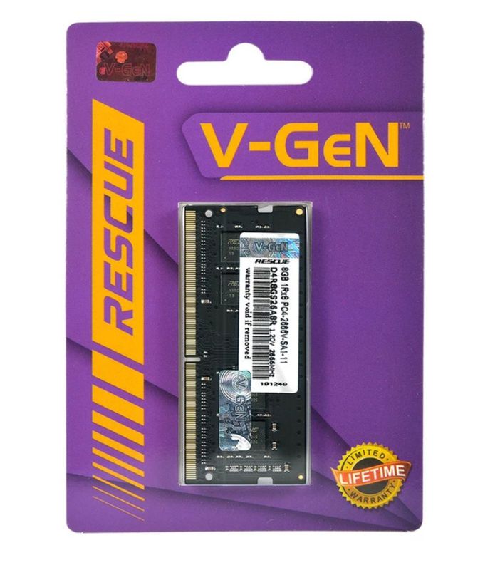 V-Gen Memory DDR4 2666 sodimm 8GB
