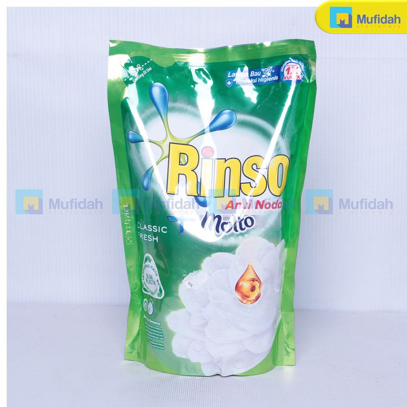 Sabun Cair Anti Noda + Molto 750 ml Rinso - Royal Gold