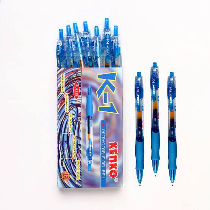 Ballpoint Kenko K1 Gel Biru