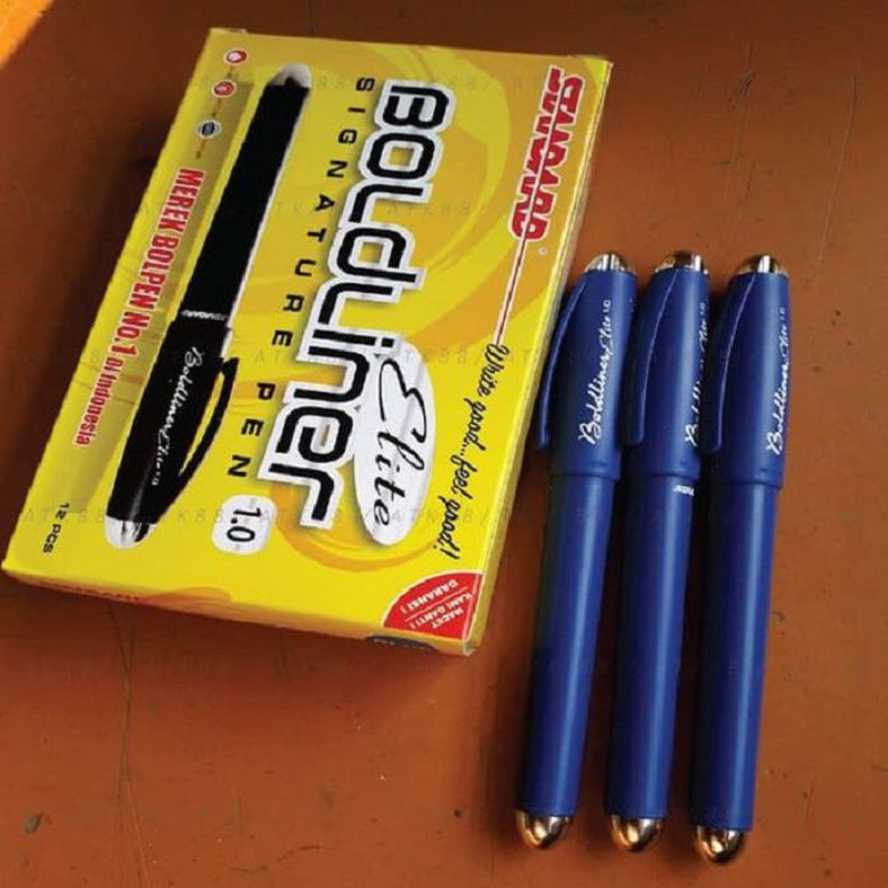 Ballpoint Standard Boldliner Biru