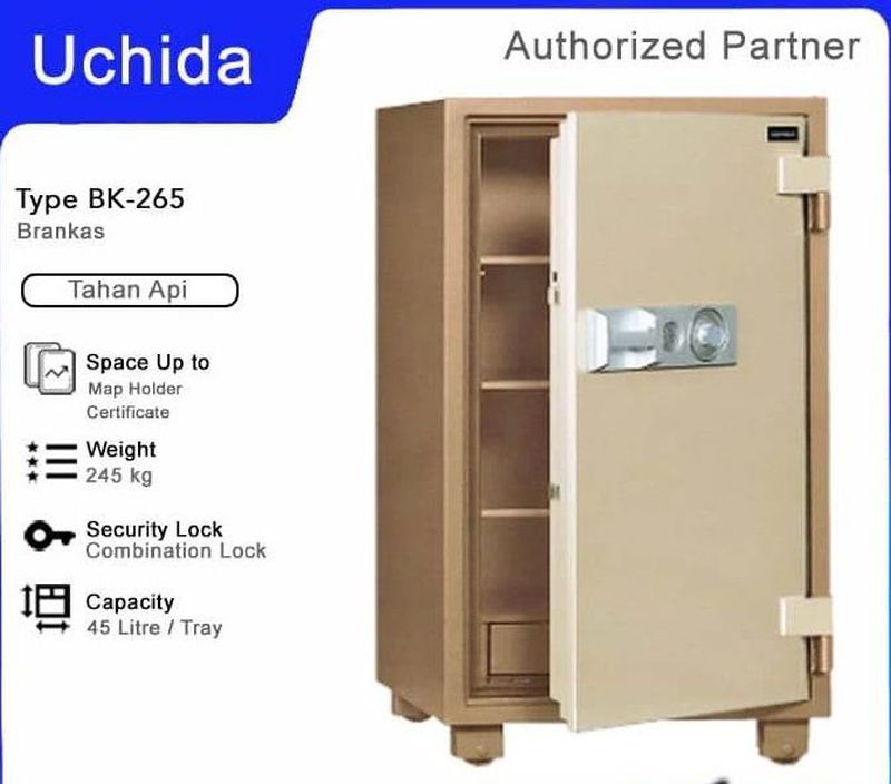 Brankas Uchida BK 265 Brankas Tahan Api